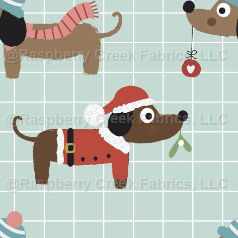 Designs by Pantone Booth Tagged "Santa dogs" - Raspberry Creek Fabrics