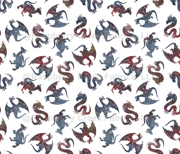Space Dragons - Raspberry Creek Fabrics