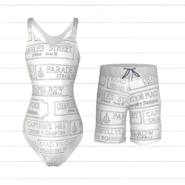 Manx Road Signs - Raspberry Creek Fabrics