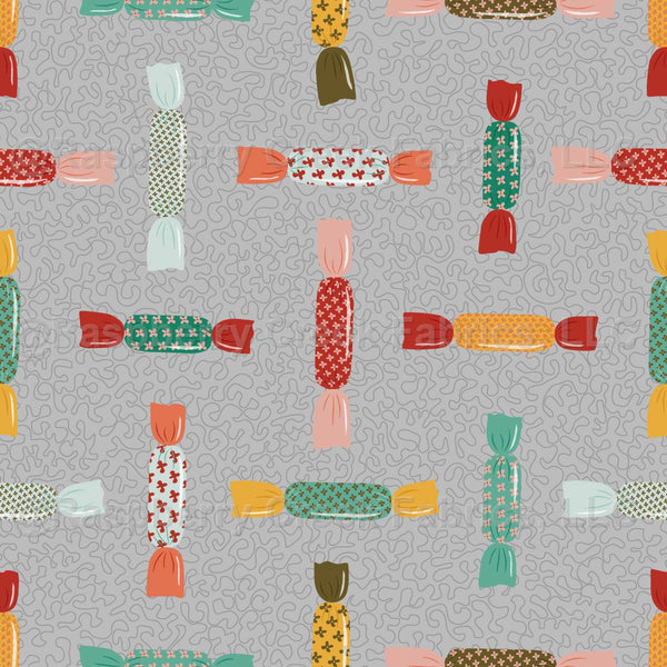 Criss-cross crackers in woven thread look with fun vermicular textured ...