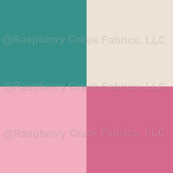 Classic Checker - Coffee Collection - Raspberry Creek Fabrics