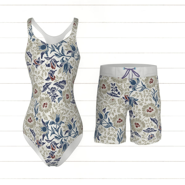 MALLOW IN CHINA BERRY - WILLIAM MORRIS AND KATE FAULKNER - Raspberry ...