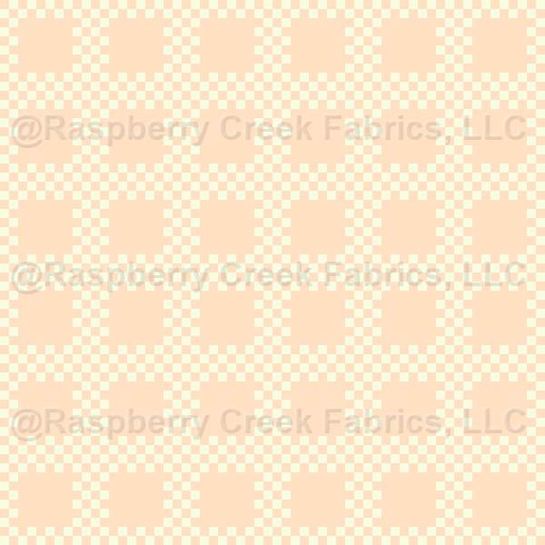 small mini checks in pale pink - Raspberry Creek Fabrics