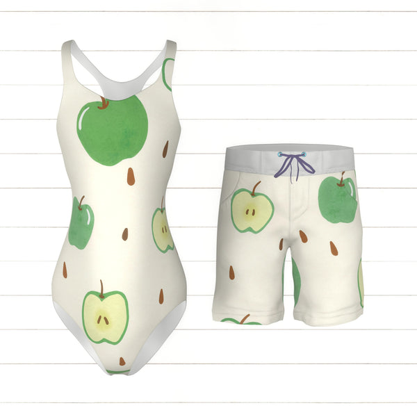 Green apple - Raspberry Creek Fabrics