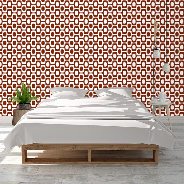 Chestnut Brown Ipanema Pattern, Ipanema Sidewalk, Beach Pattern, Brazi ...