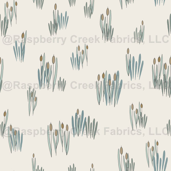 Cat tail pattern - Raspberry Creek Fabrics