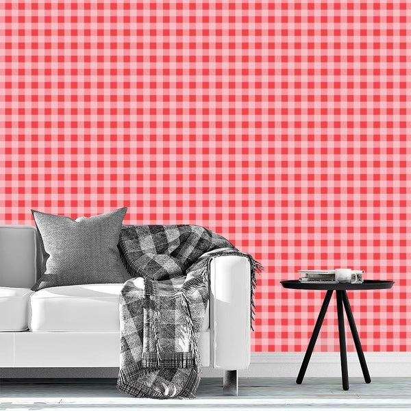Pink and Red Gingham Plaid Check - Raspberry Creek Fabrics