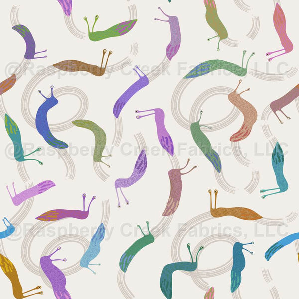 Colorful slugs 2025 - A fun slug design in lots of colors. - Raspberry ...