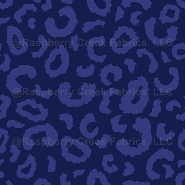 Large Print Deep Violet light on dark Leopard Wallpaper. - Raspberry ...