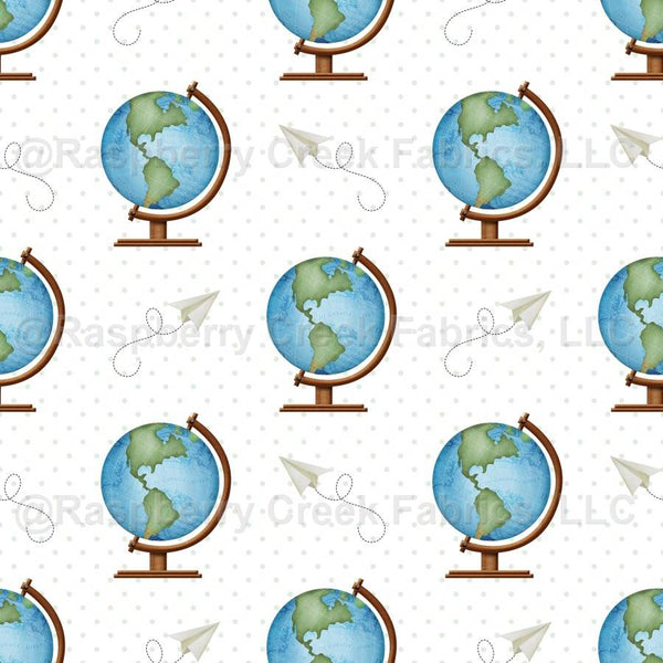 School Globe and Paper Airplanes - Back To School Collection ...
