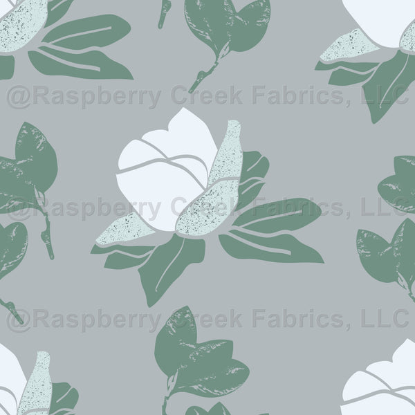 Magnolia petals grey background. Collection: Pantone Ultra-Steady ...