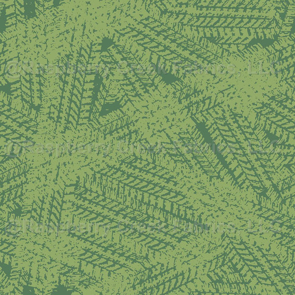Retro Racers Collection, Messy Tire Tracks Green, 8x8, Race Day Fabric ...
