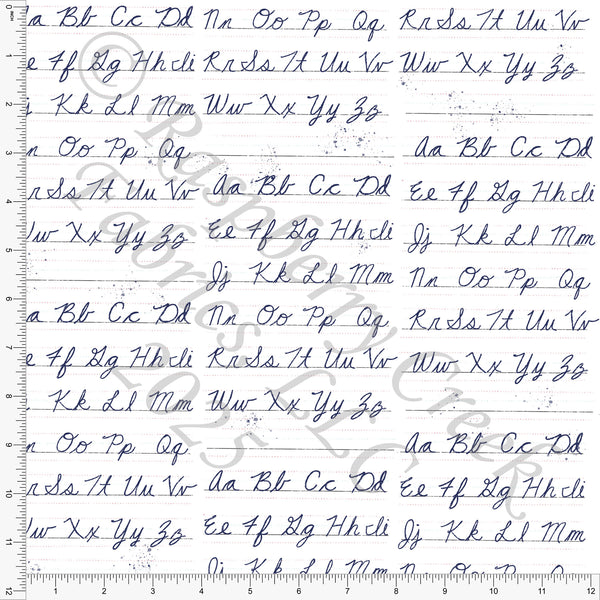 Alphabet, Letters, Cursive, Practice, Notebook, Written Alphabet ...