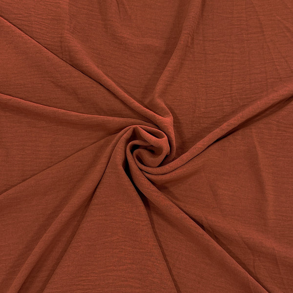 Solid Rust Air Flow Fabric exclusive at Raspberry Creek Fabrics
