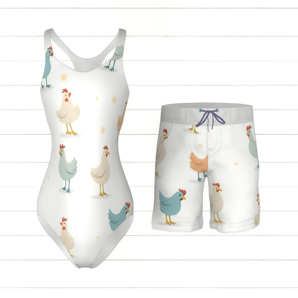 Cute Chicken Pattern with Pastel Colors for Wallpaper and Fabric ...