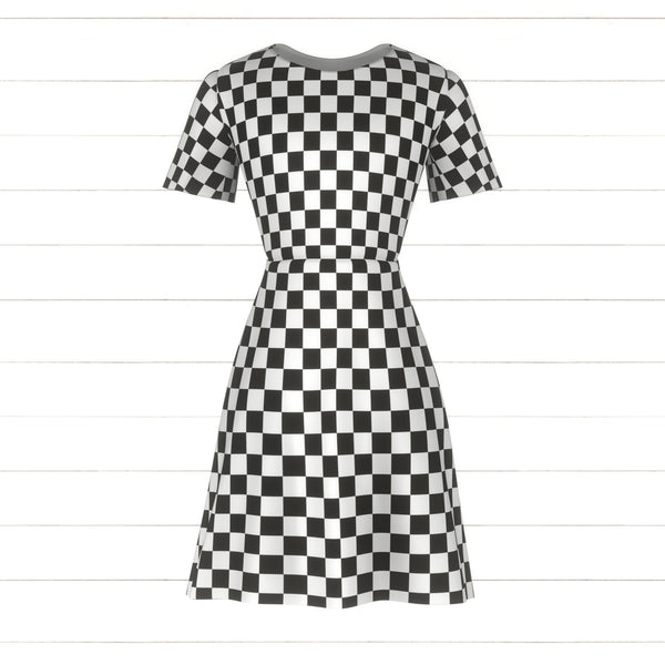 Black checkers - Raspberry Creek Fabrics