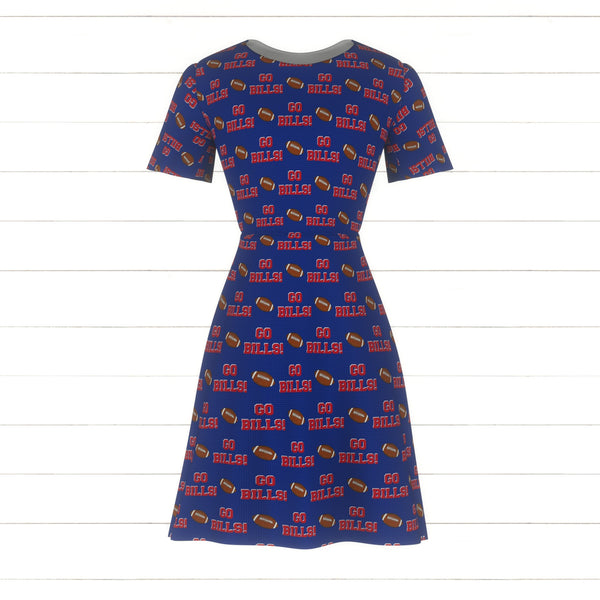 Team Spirit Football Go Bills! Buffalo Bills Colors Royal Blue and Red ...