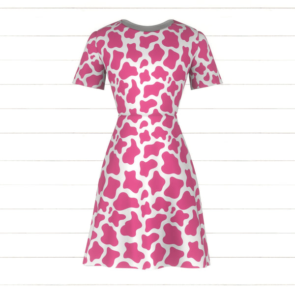 Hot Pink Cow Print - Raspberry Creek Fabrics