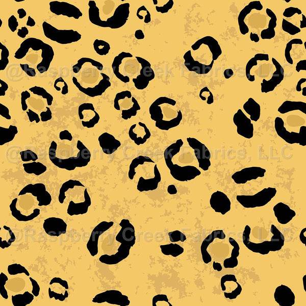 Seamless repeating pattern of leopard skin - Raspberry Creek Fabrics