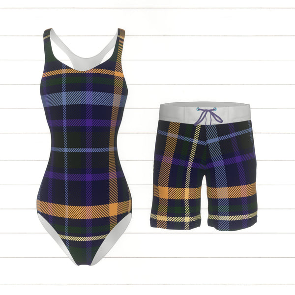 Large dark welsh style tartan. The colors depict the overall vibe of W ...