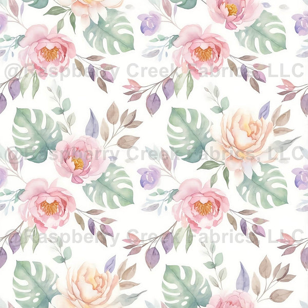 Spring pattern for fabric - Raspberry Creek Fabrics