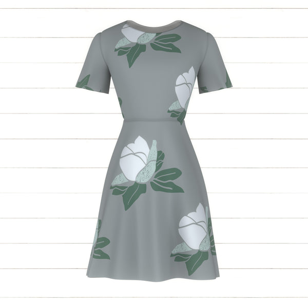 Magnolia flower grey. Collection: Pantone Ultra-Steady - Raspberry ...