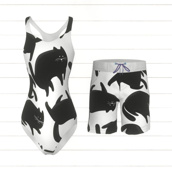 Black Cats Pattern - Raspberry Creek Fabrics