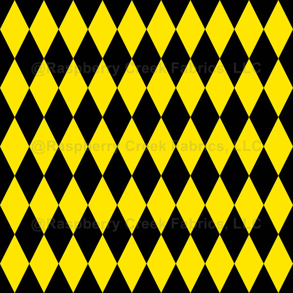 Black and Yellow Bavaria Rhombus Diamond Flag Pattern - Raspberry Creek ...