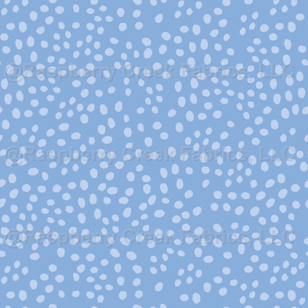 Sky Sprinkles Blue - Raspberry Creek Fabrics