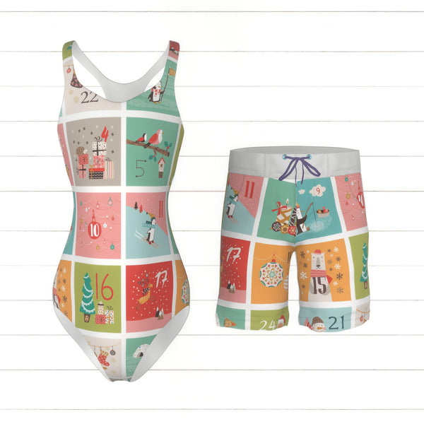 Advent Calendar fabric - Raspberry Creek Fabrics