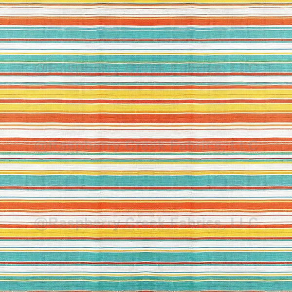 Colorful Striped Fabric Pattern - Raspberry Creek Fabrics
