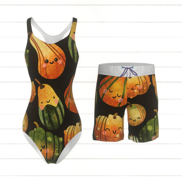 Goofy Fall Gourds - Raspberry Creek Fabrics