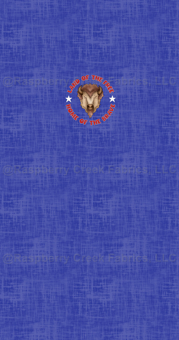 All American Cowboy Panel- Land of the Free - Raspberry Creek Fabrics