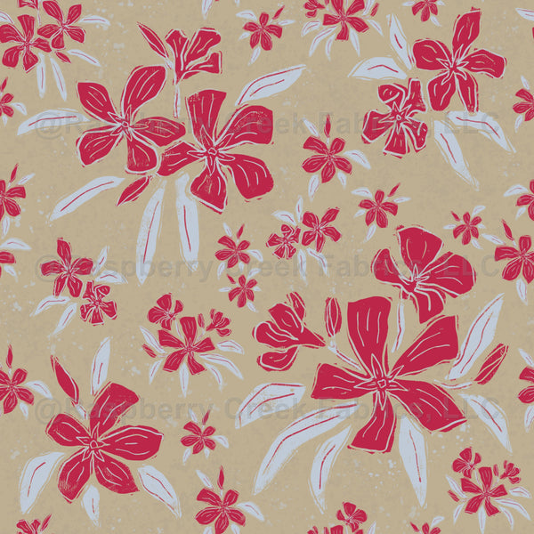 Wallpaper Viva Magenta Oleander Flowers Pantone 2023 - Raspberry Creek ...
