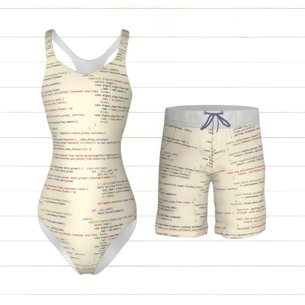 Programming Code C++ and python light colorful by denesannadesign - Raspberry Creek Fabrics