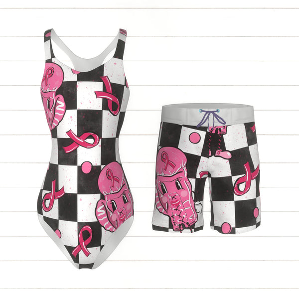 Black checkered, breast cancer, awareness, pink ribbon, breast cancer ...