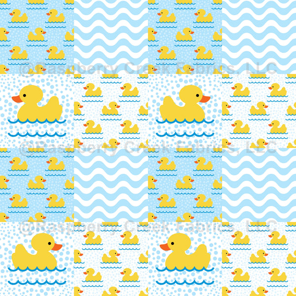 Rubber Ducky Patchwork - Raspberry Creek Fabrics