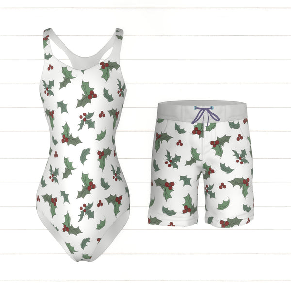 Holly Berry Clusters - Raspberry Creek Fabrics