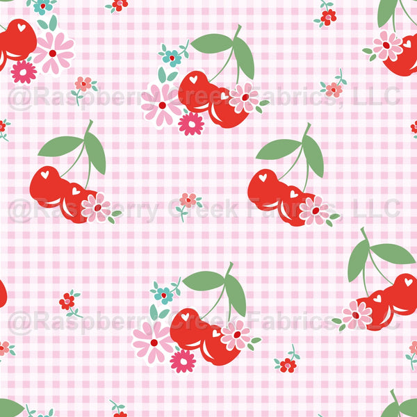 Designs by Pantone Booth Tagged "pink gingham" - Raspberry Creek Fabrics