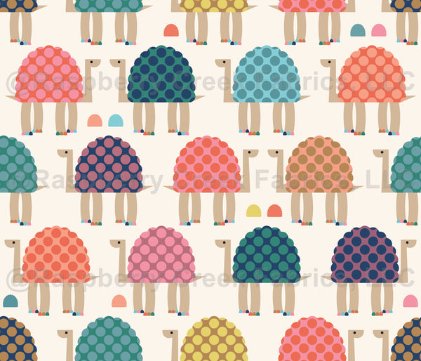 GIANT TORTOISES | Galapagos Giant Tortoises - Raspberry Creek Fabrics