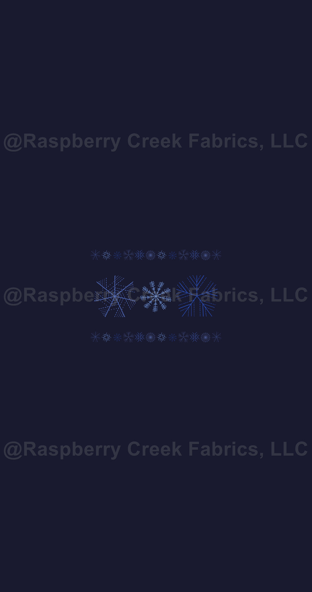 Midnight Snowfall Panel, A Panel to coordinate with the Midnight Snowf ...