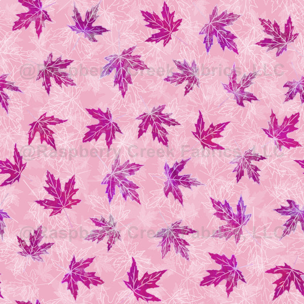 scattered leaves texture