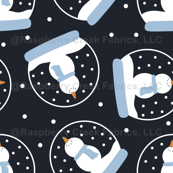 Boy Tagged "snow globe" - Raspberry Creek Fabrics