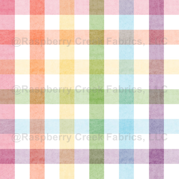 Rainbow Gingham - Raspberry Creek Fabrics