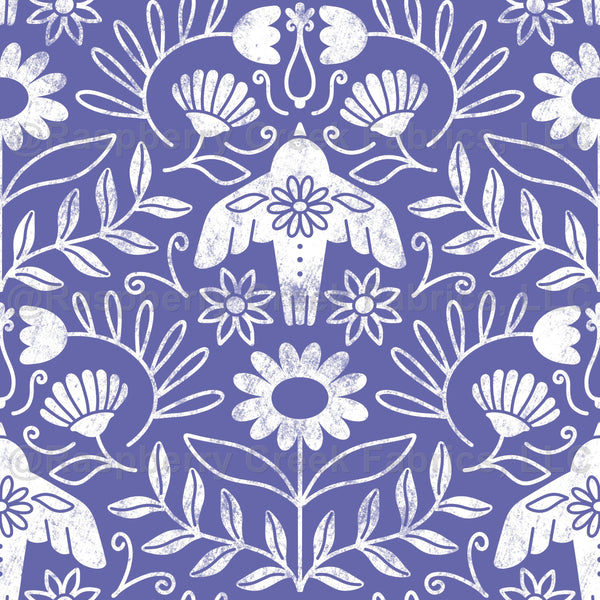 Very peri - Raspberry Creek Fabrics