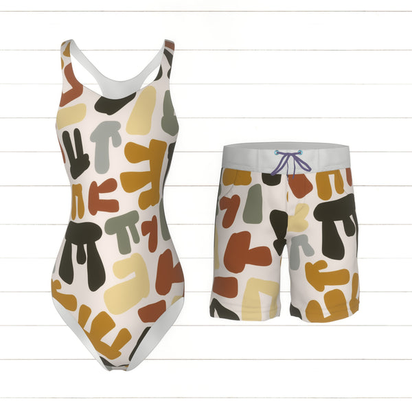 Colored Stones - light beige 2 | Enchanted Stones - Raspberry Creek Fabrics