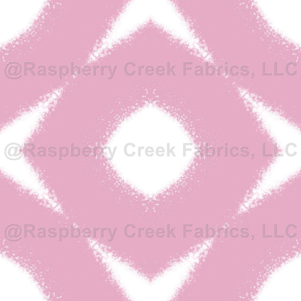 Pink Square Grid - Raspberry Creek Fabrics
