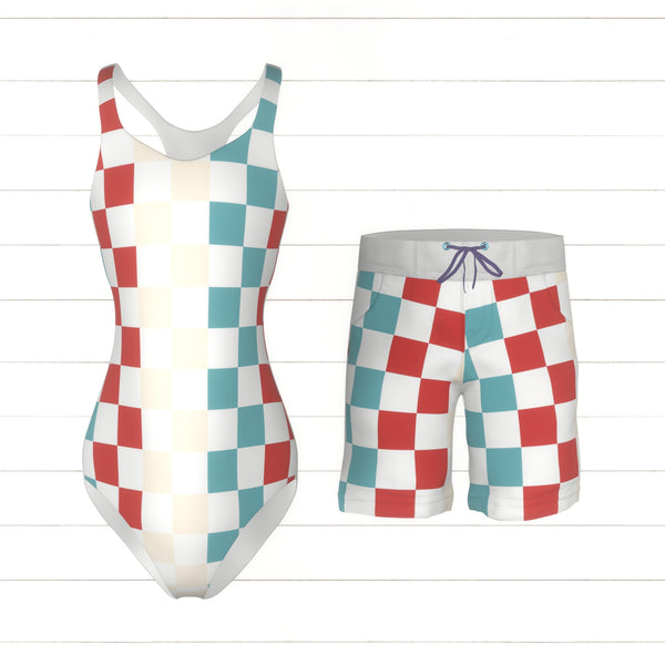 Checkers - 4th of July - Raspberry Creek Fabrics