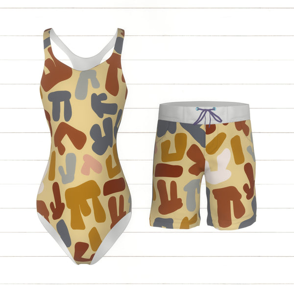 Colored Stones - light yellow | Enchanted Stones - Raspberry Creek Fabrics