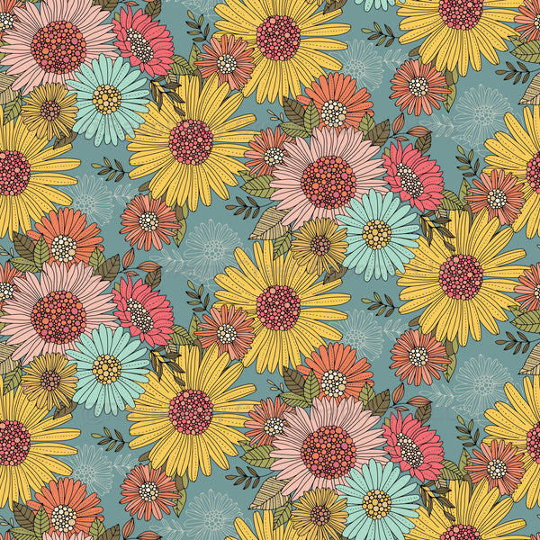 Daisy Daisy - Raspberry Creek Fabrics